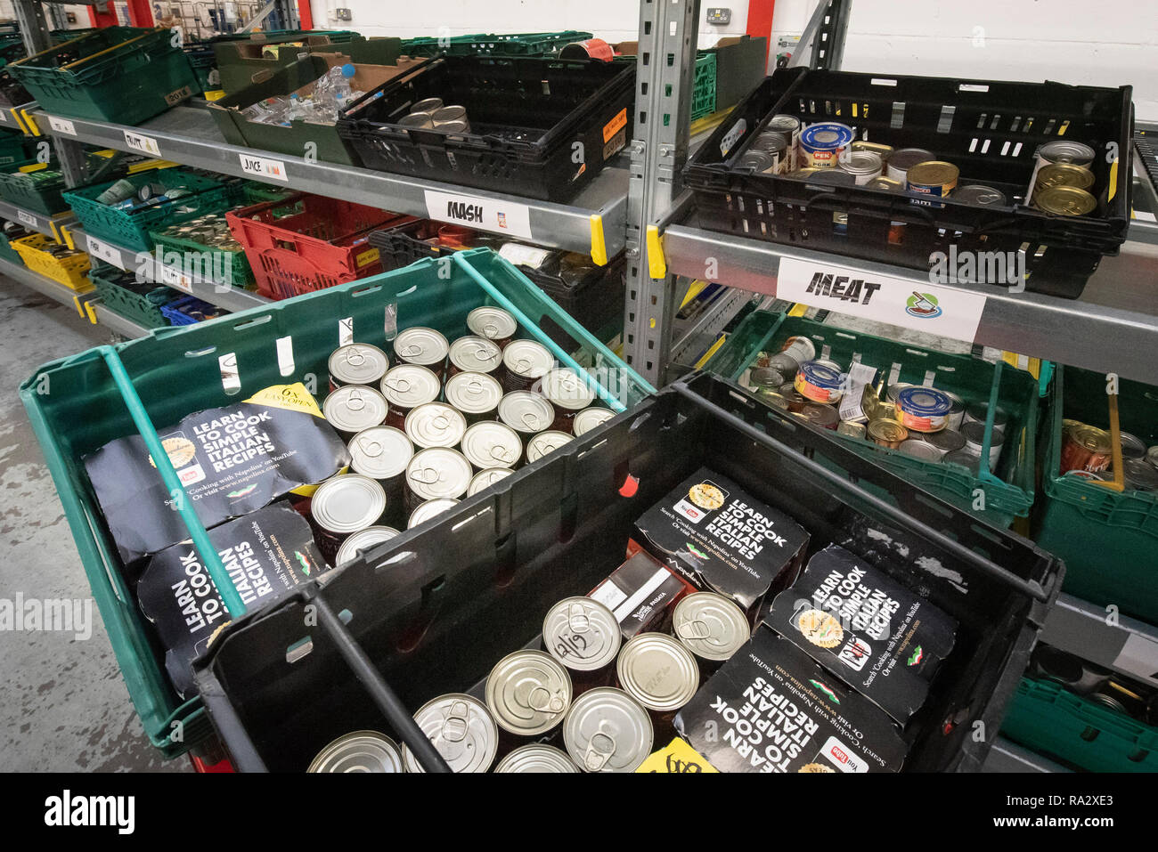 Coventry Foodbank, Progress Way, Coventry, CV3 2NT, UK. 14th December ...