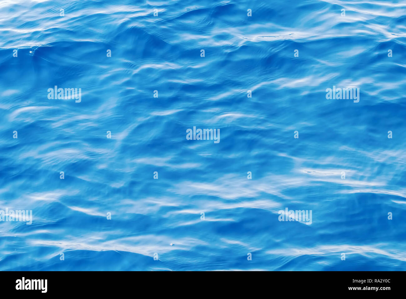 Ocean water surface background Stock Photo - Alamy