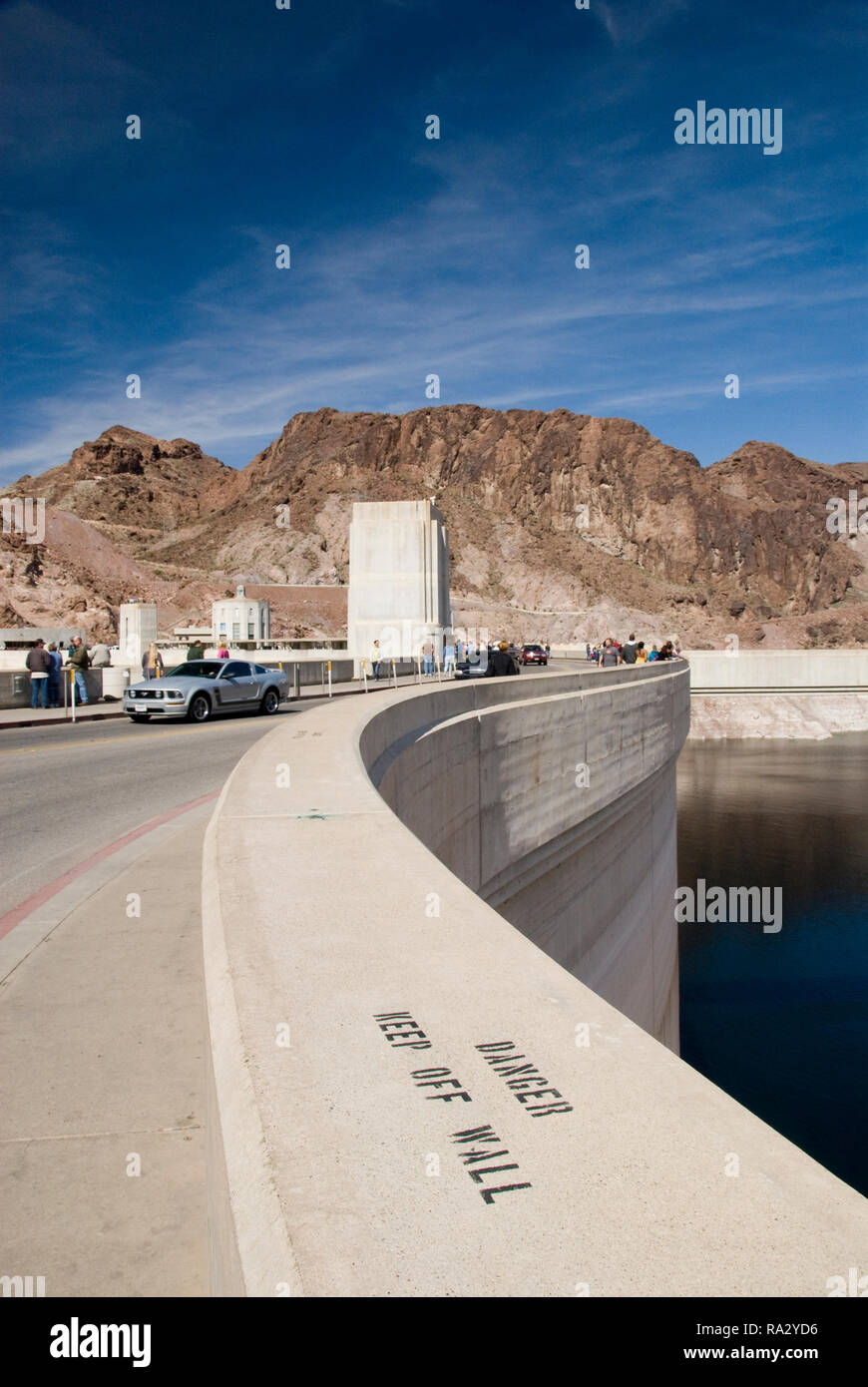 Hoover Dam, located near Las Vegas, supplies electricity to Nevada ...