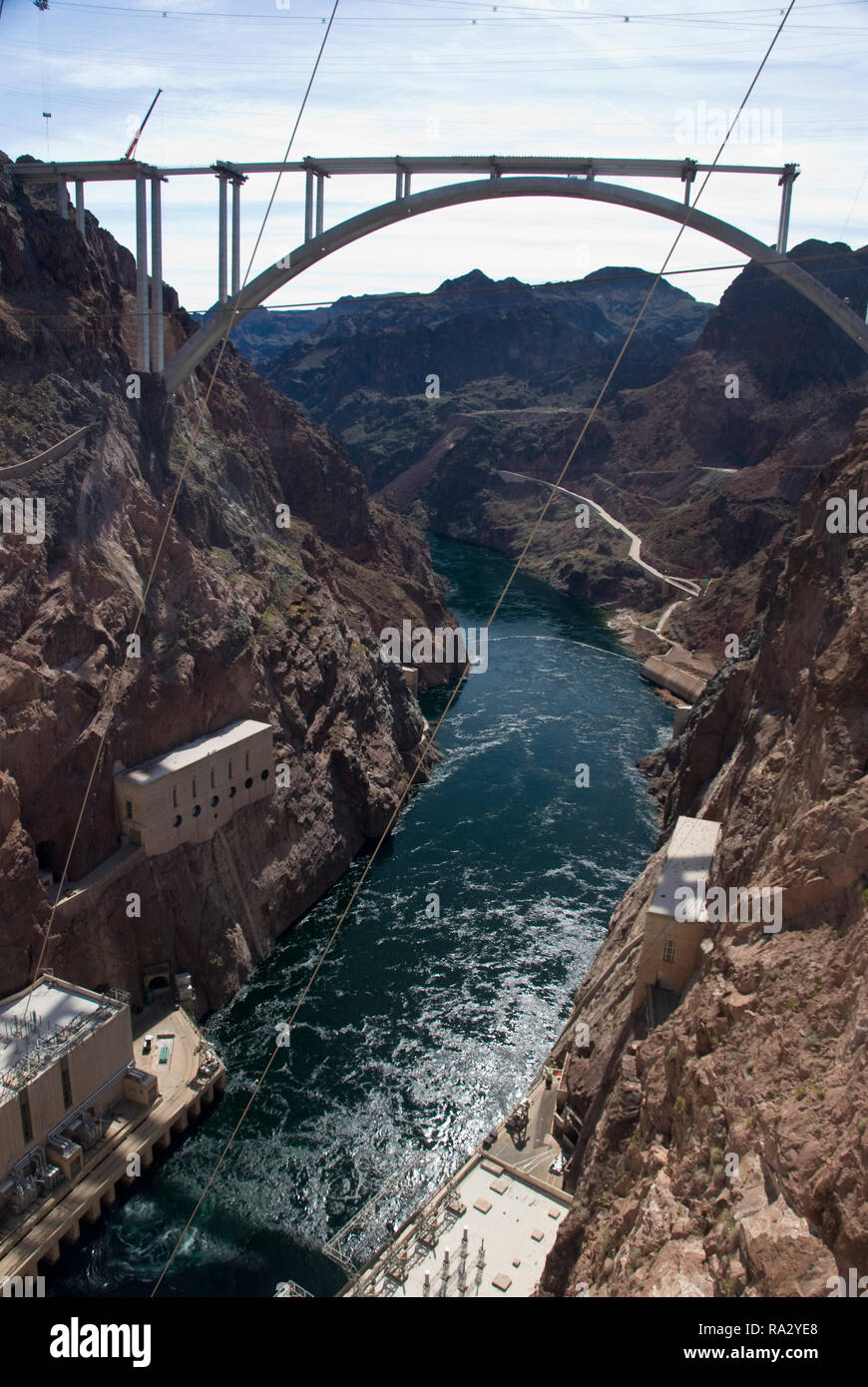Hoover Dam, located near Las Vegas, supplies electricity to Nevada ...