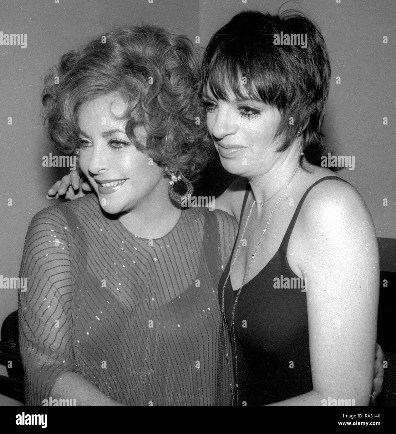 Liza Minnelli Elizabeth Taylor Undated Photo By Adam Scull/PHOTOlink ...