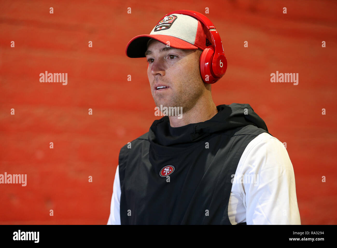 Los Angeles, CA, USA. 30th Dec, 2018. San Francisco 49ers kicker Robbie ...
