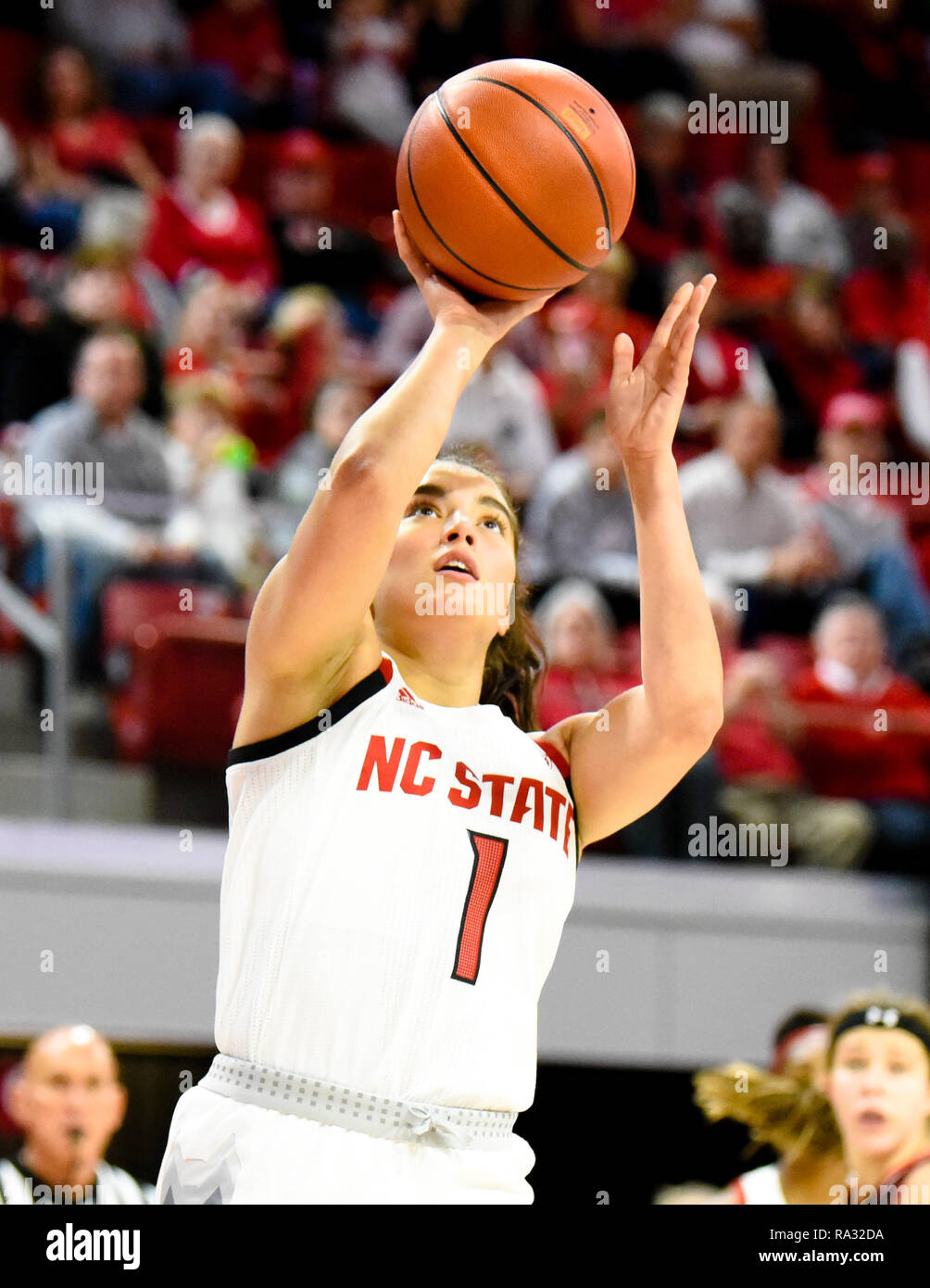 Raleigh, North Carolina, USA. 30th Dec, 2018. NC State Wolfpack guard ...