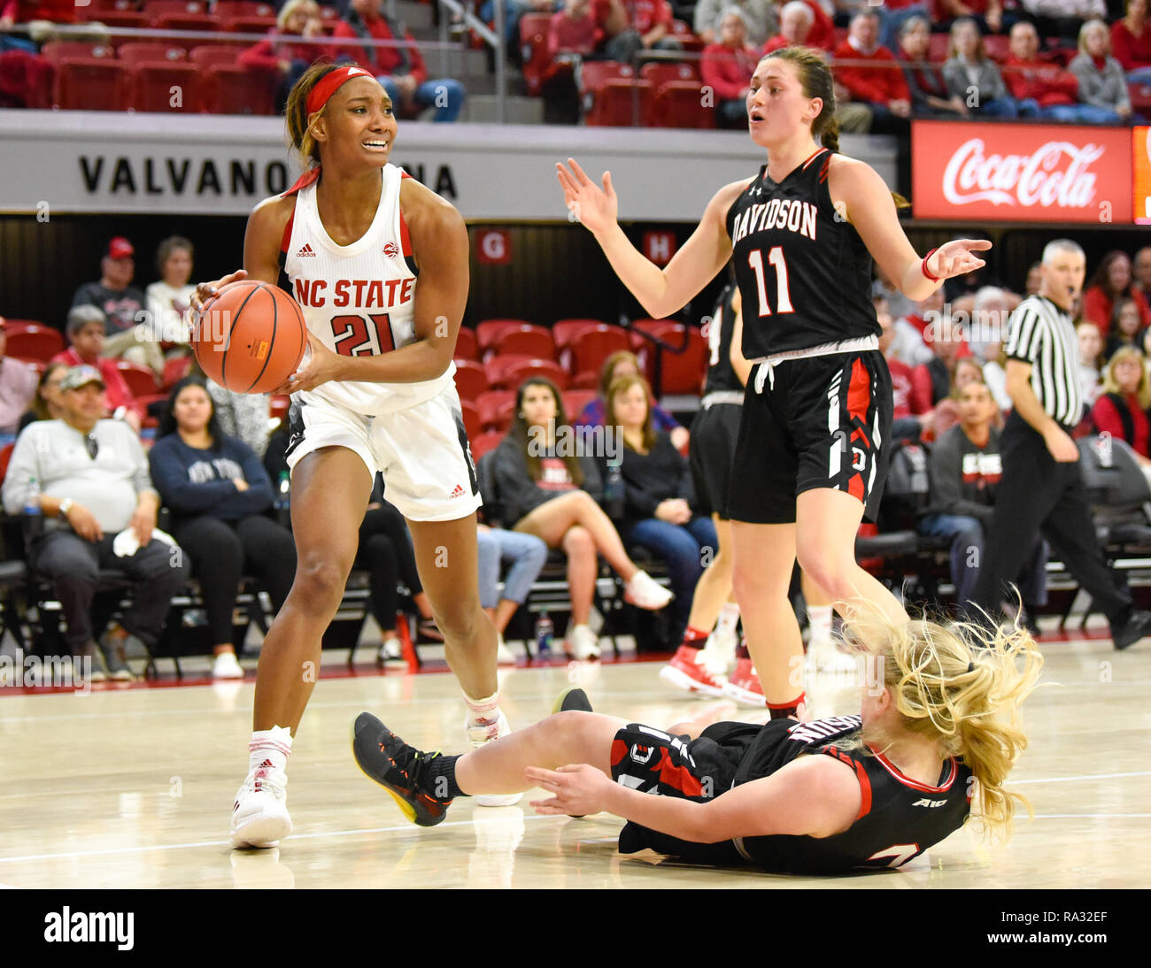 Raleigh, North Carolina, USA. 30th Dec, 2018. NC State Wolfpack forward ...