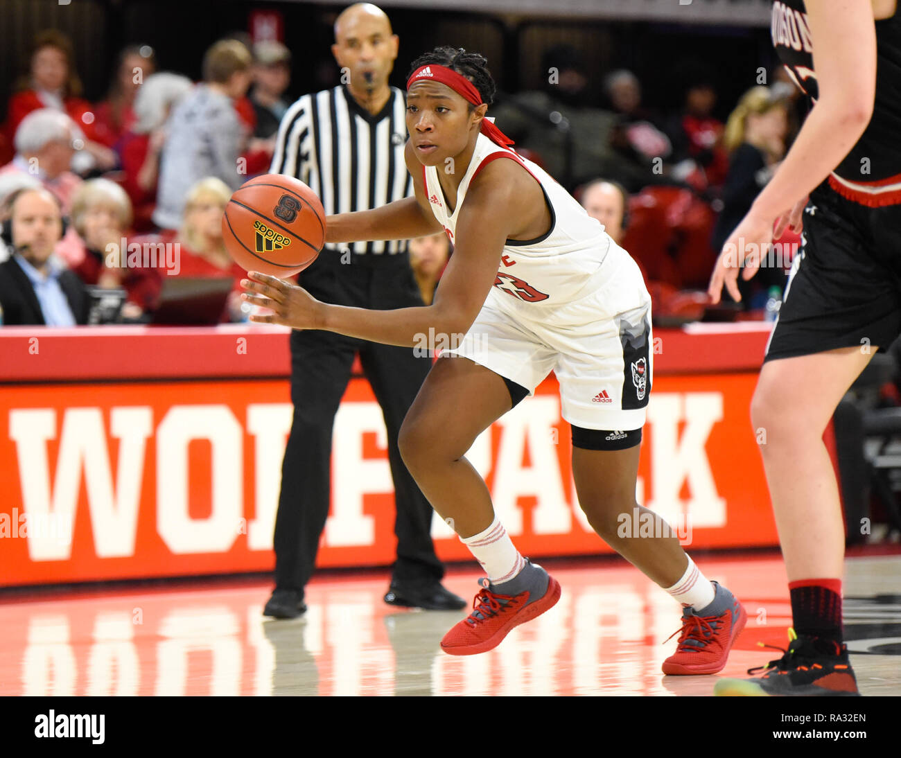 Raleigh, North Carolina, USA. 30th Dec, 2018. NC State Wolfpack guard ...