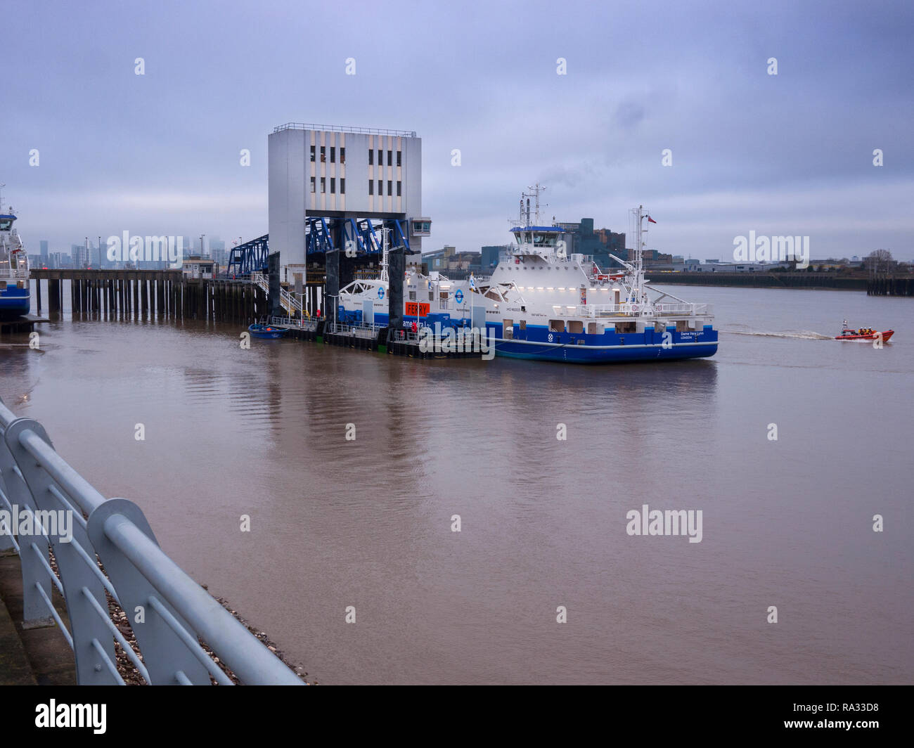 New woolwich ferry hi-res stock photography and images - Alamy