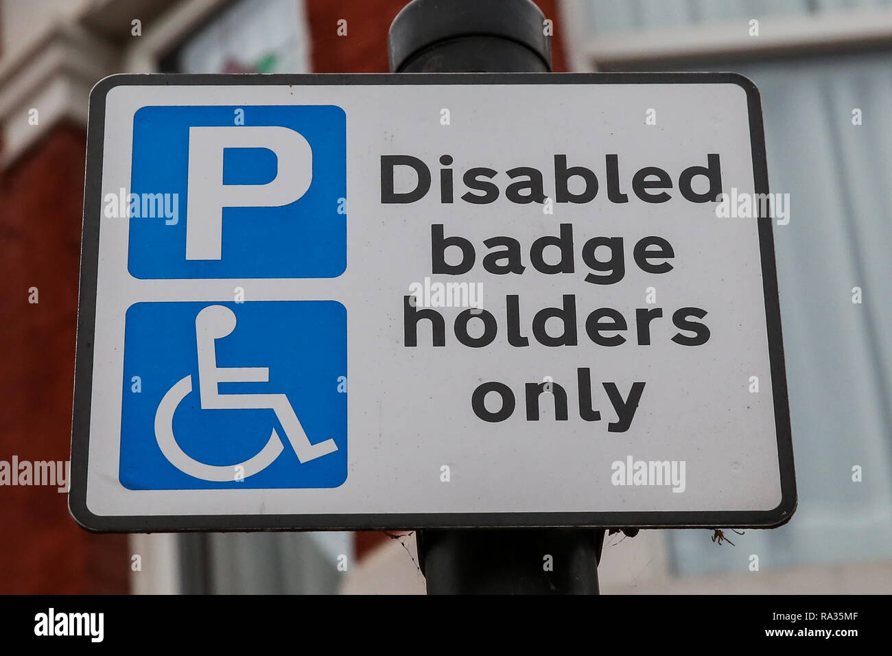 Blue badge parking permits hi-res stock photography and images - Alamy