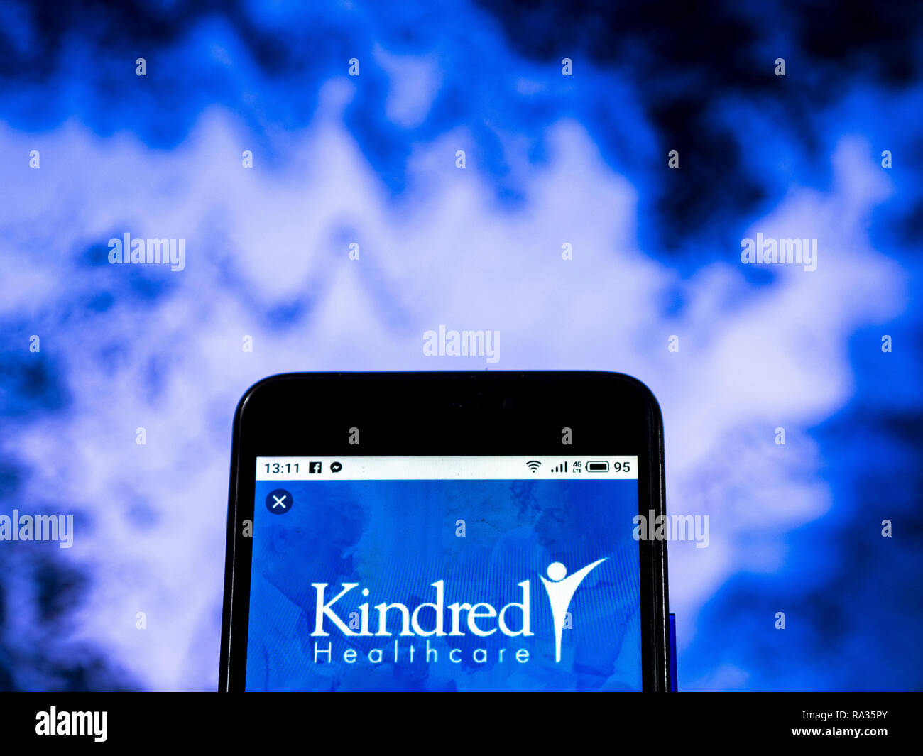 December 30, 2018 - Kiev, Ukraine - Kindred Healthcare company logo ... December 30, 2018 - Kiev, Ukraine - Kindred Healthcare company logo ...