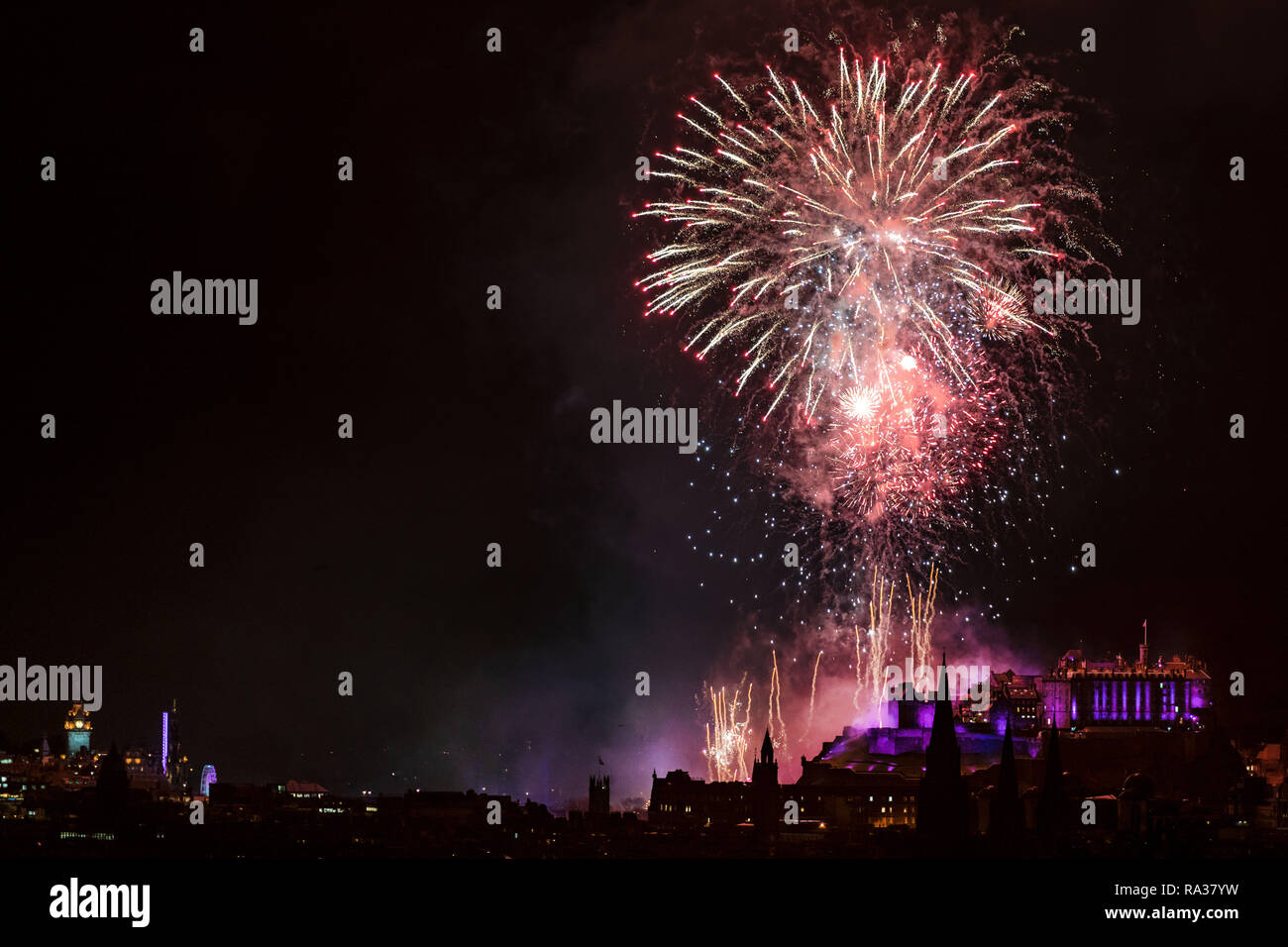New Year Edinburgh High Resolution Stock Photography and Images - Alamy