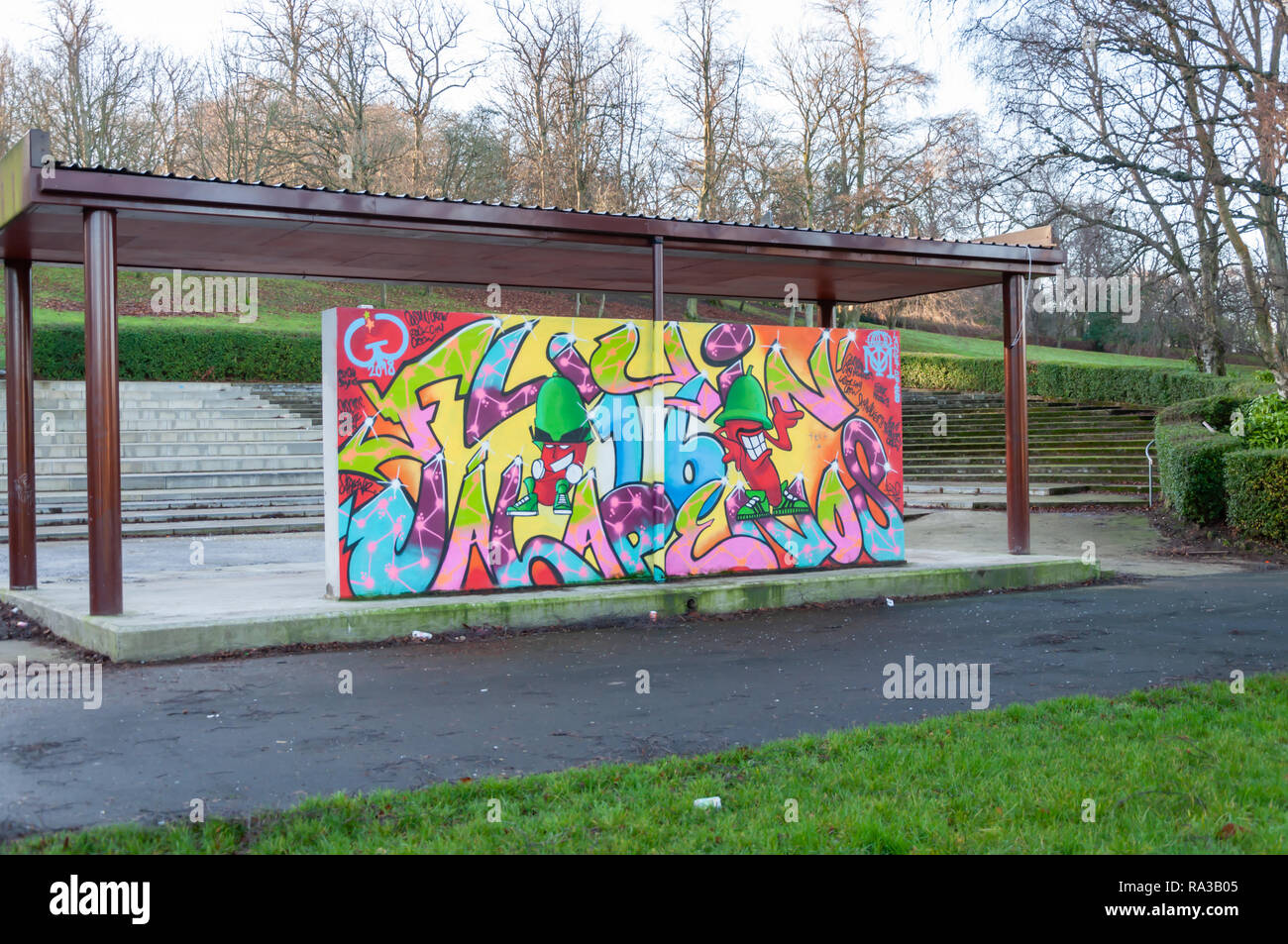 Queen’s park glasgow bandstand hi-res stock photography and images - Alamy