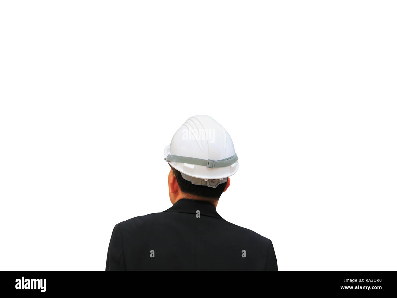Back view asian male engineer hi-res stock photography and images - Alamy
