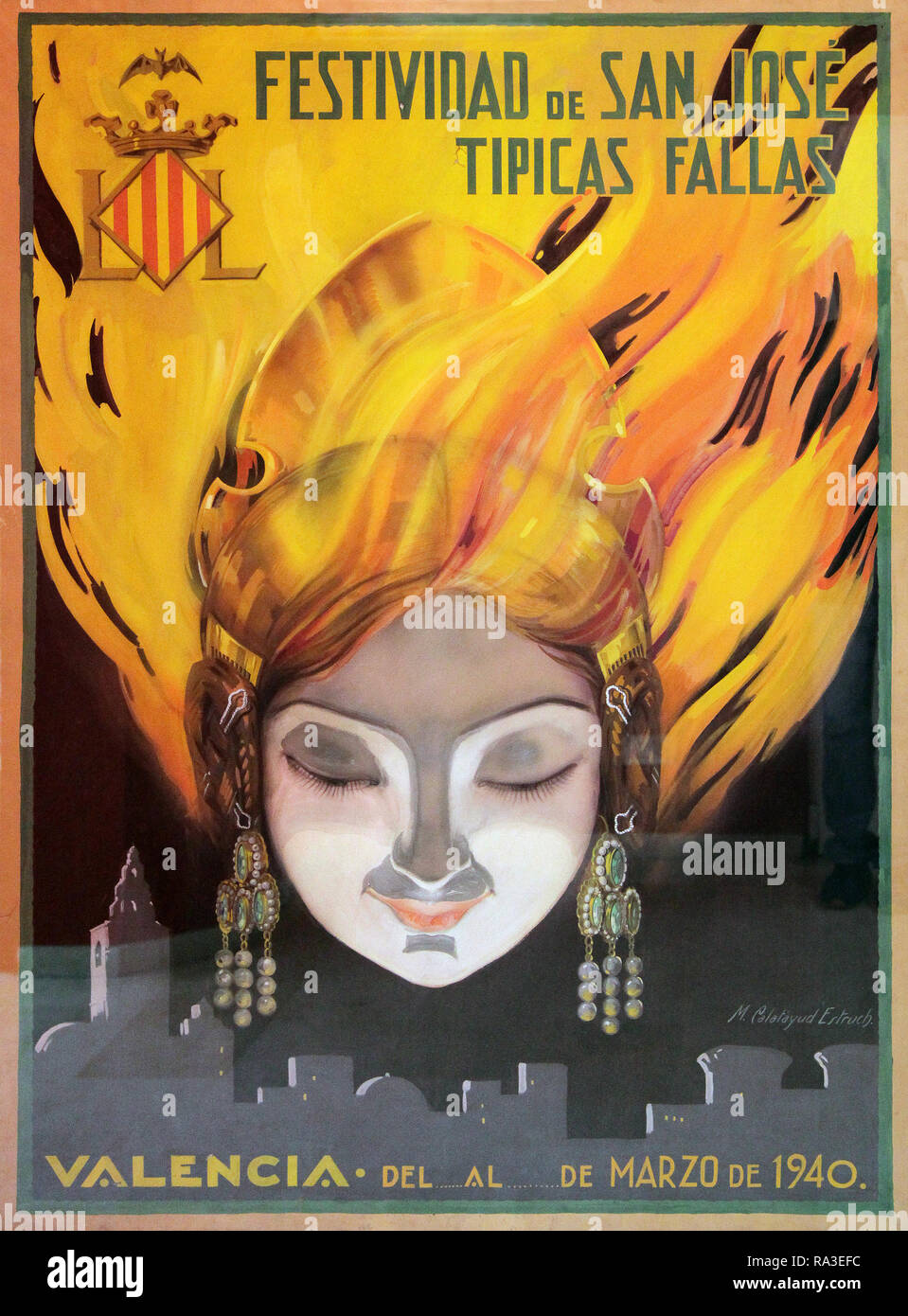 Fallas de valencia 1971 hi-res stock photography and images - Alamy