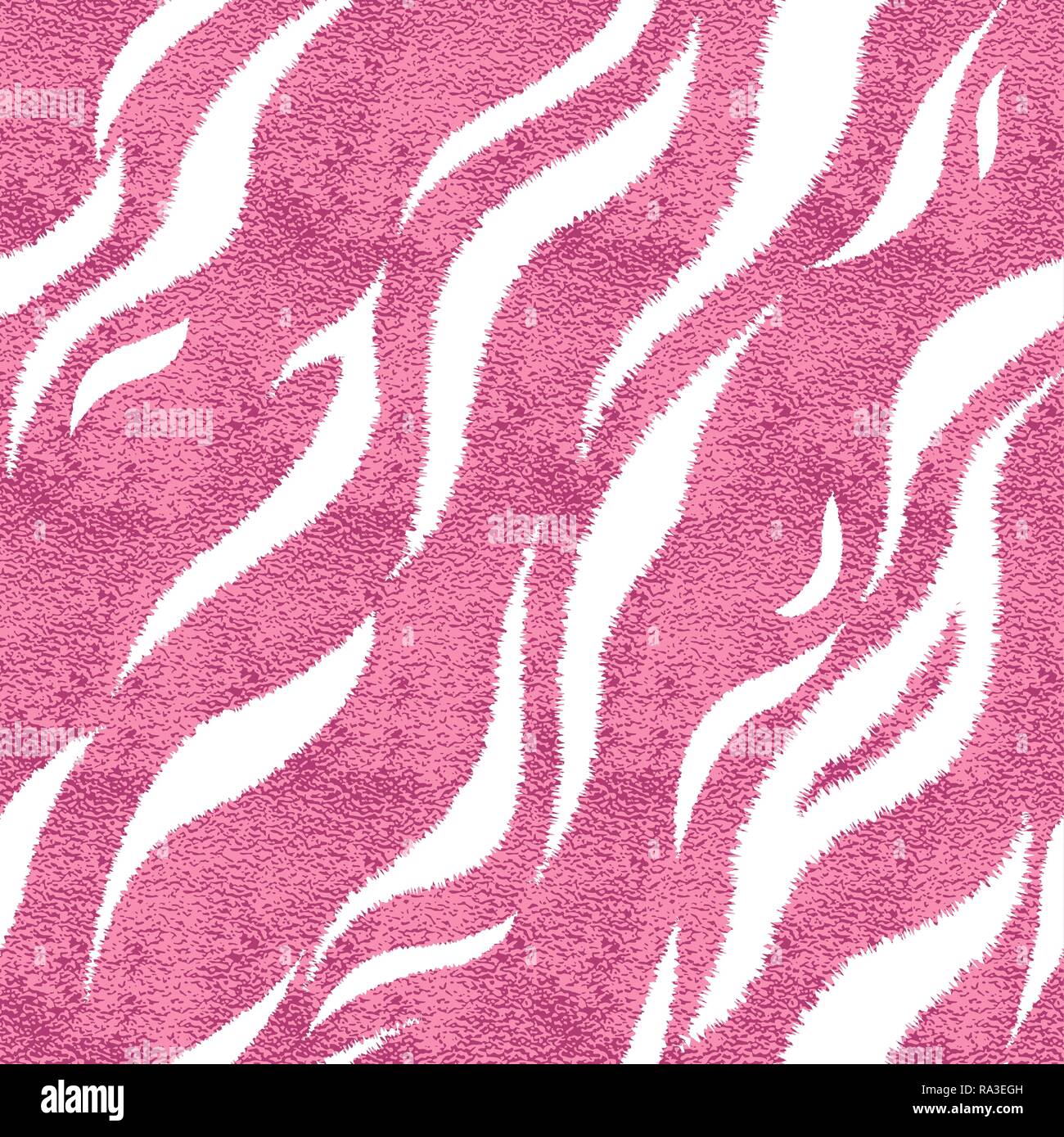 Seamless pink tiger skin pattern. Glamorous tiger skin print, texture ...