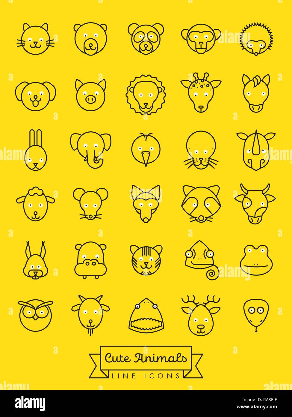 Animal symbols hi-res stock photography and images - Alamy