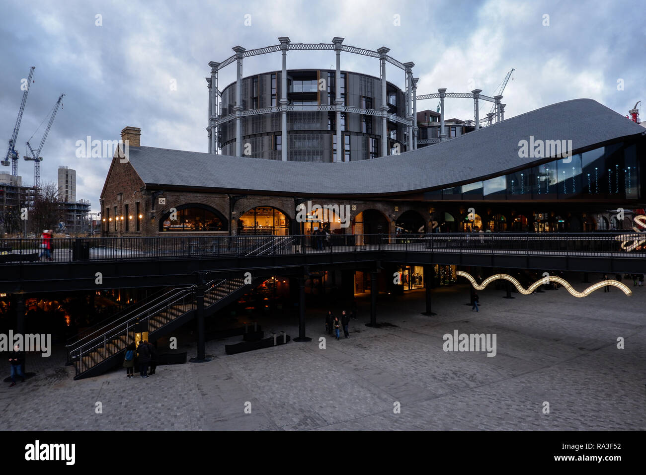 Coal drops Yard, a new shopping quarter made form converted Victorian ...