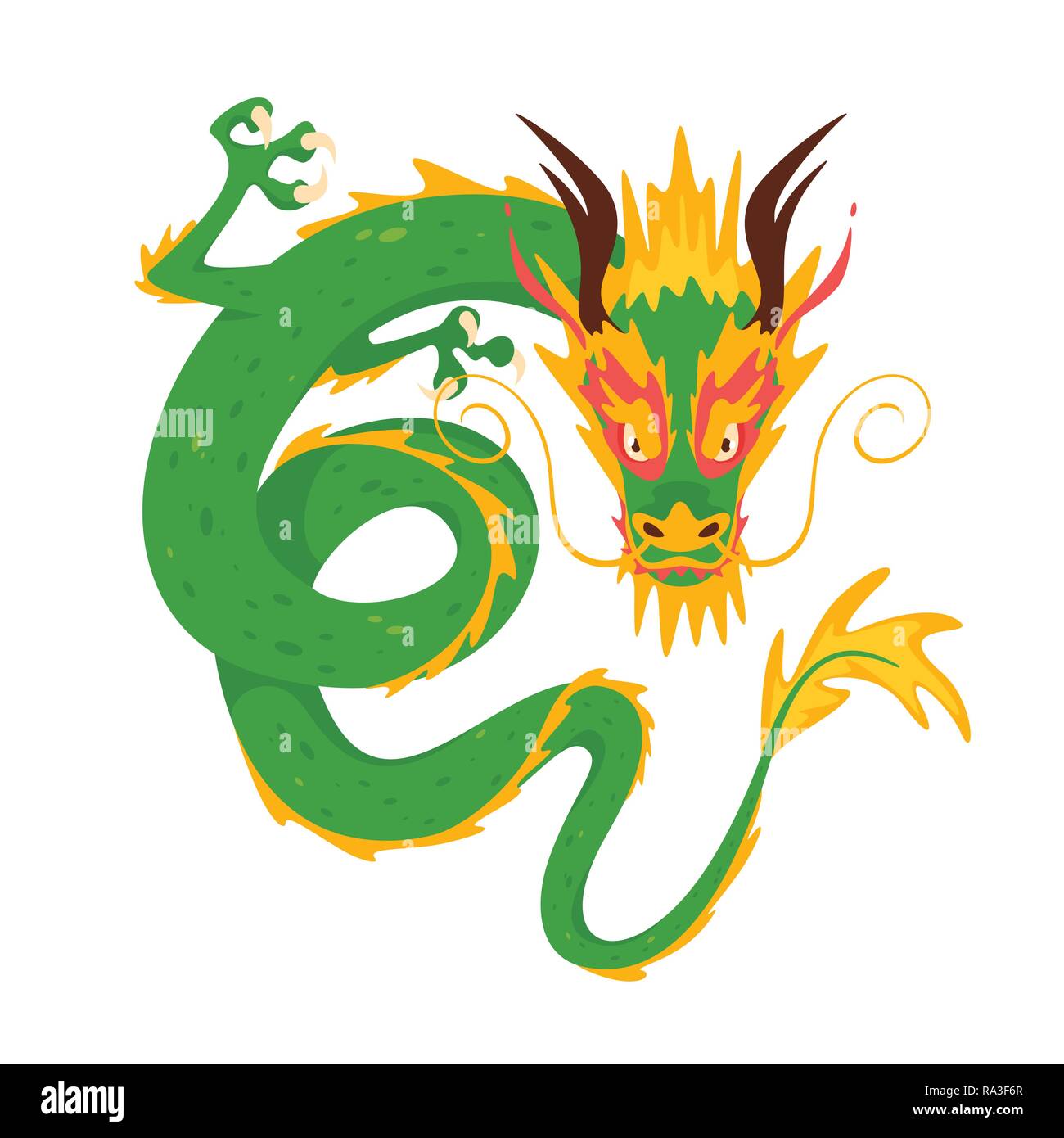 Eastern legend Stock Vector Images - Alamy