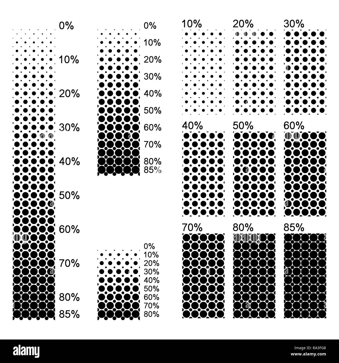 Gradient pattern fading Stock Vector Images - Alamy