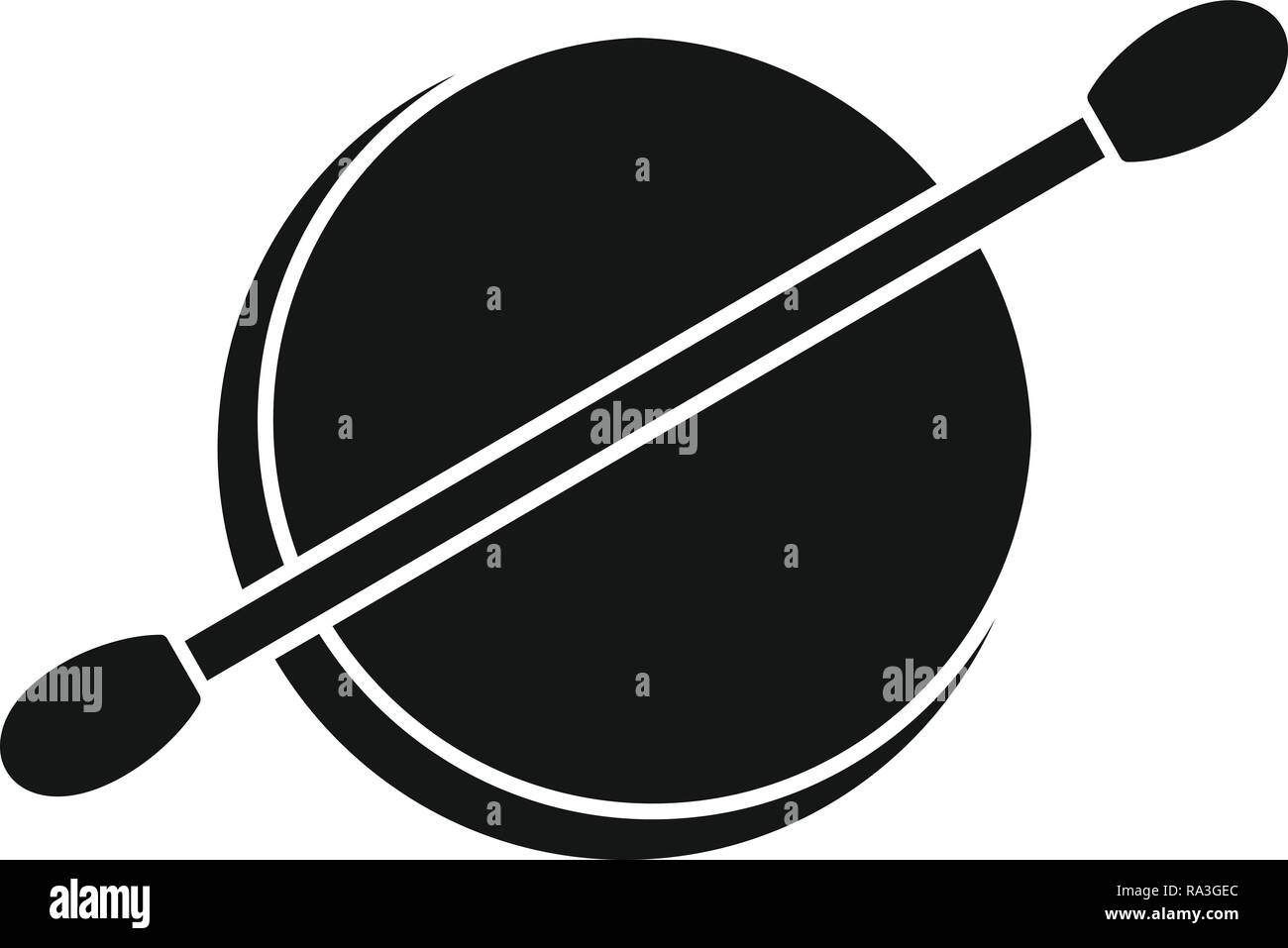 Clean lens stick icon. Simple illustration of clean lens stick vector ...