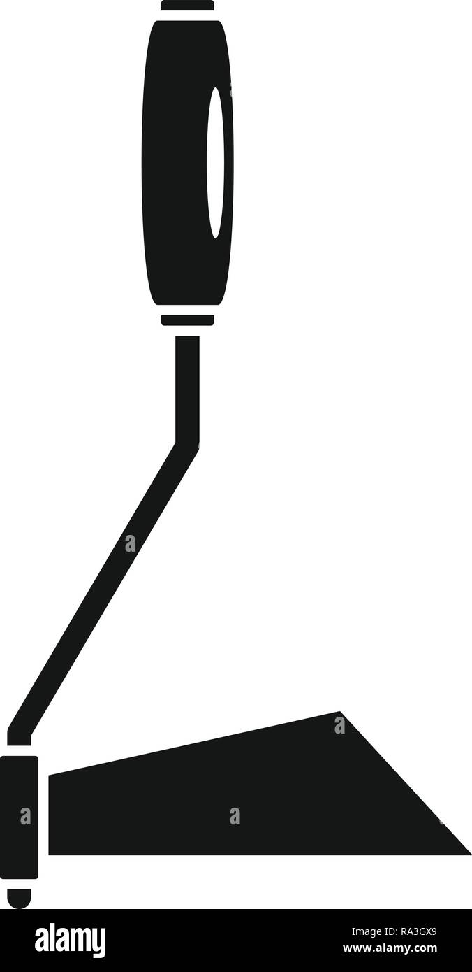 Hand garden dig tool icon. Simple illustration of hand garden dig tool ...