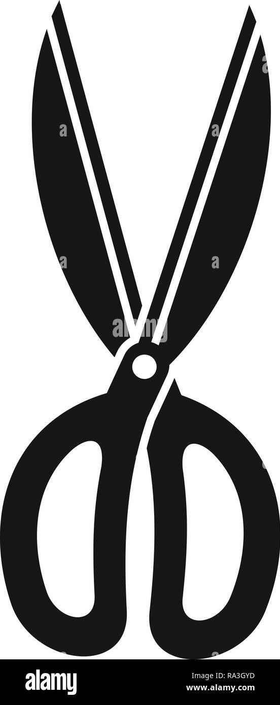 Garden scissors icon. Simple illustration of garden scissors vector ...