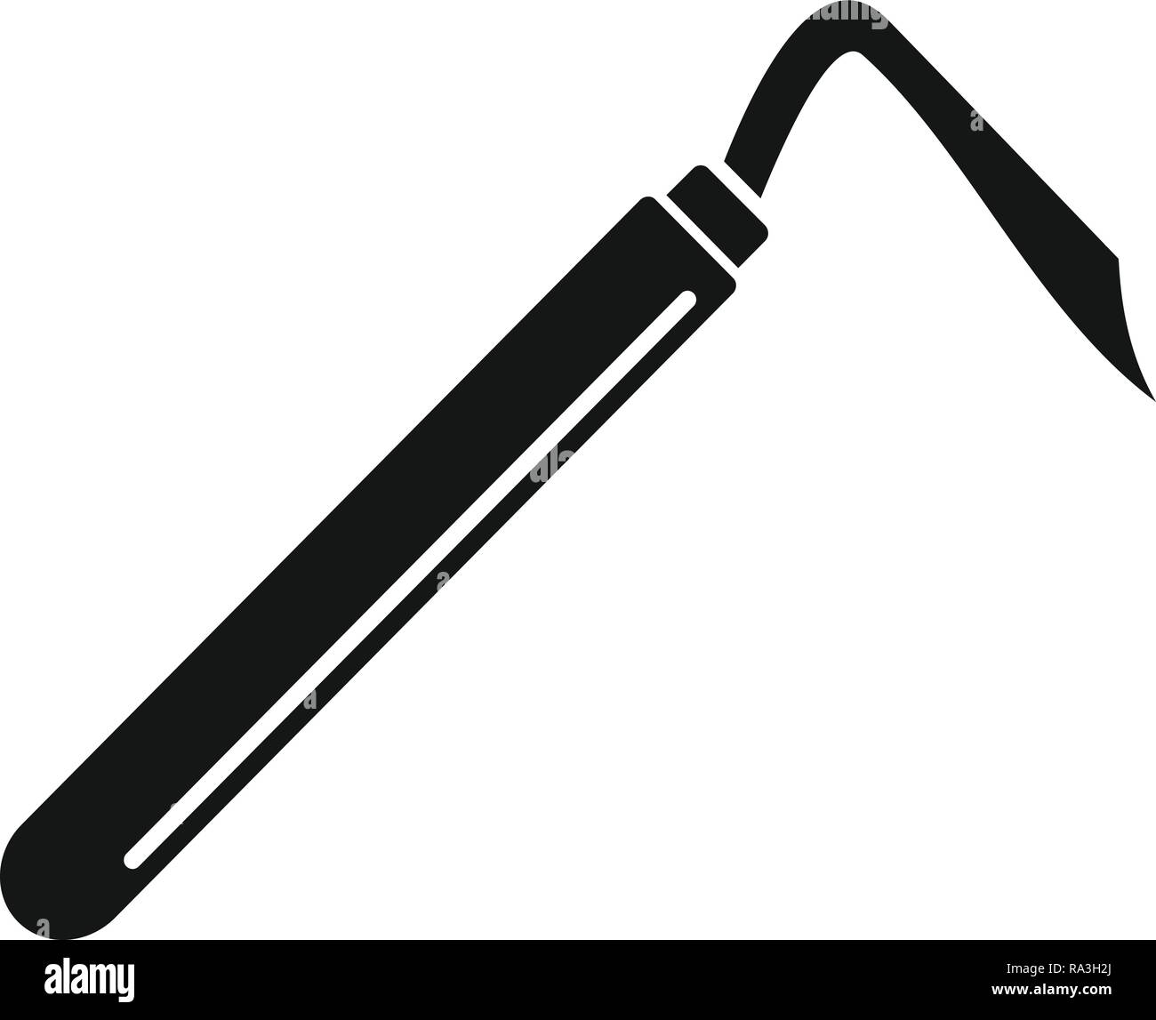 Hoof pick icon. Simple illustration of hoof pick vector icon for web ...