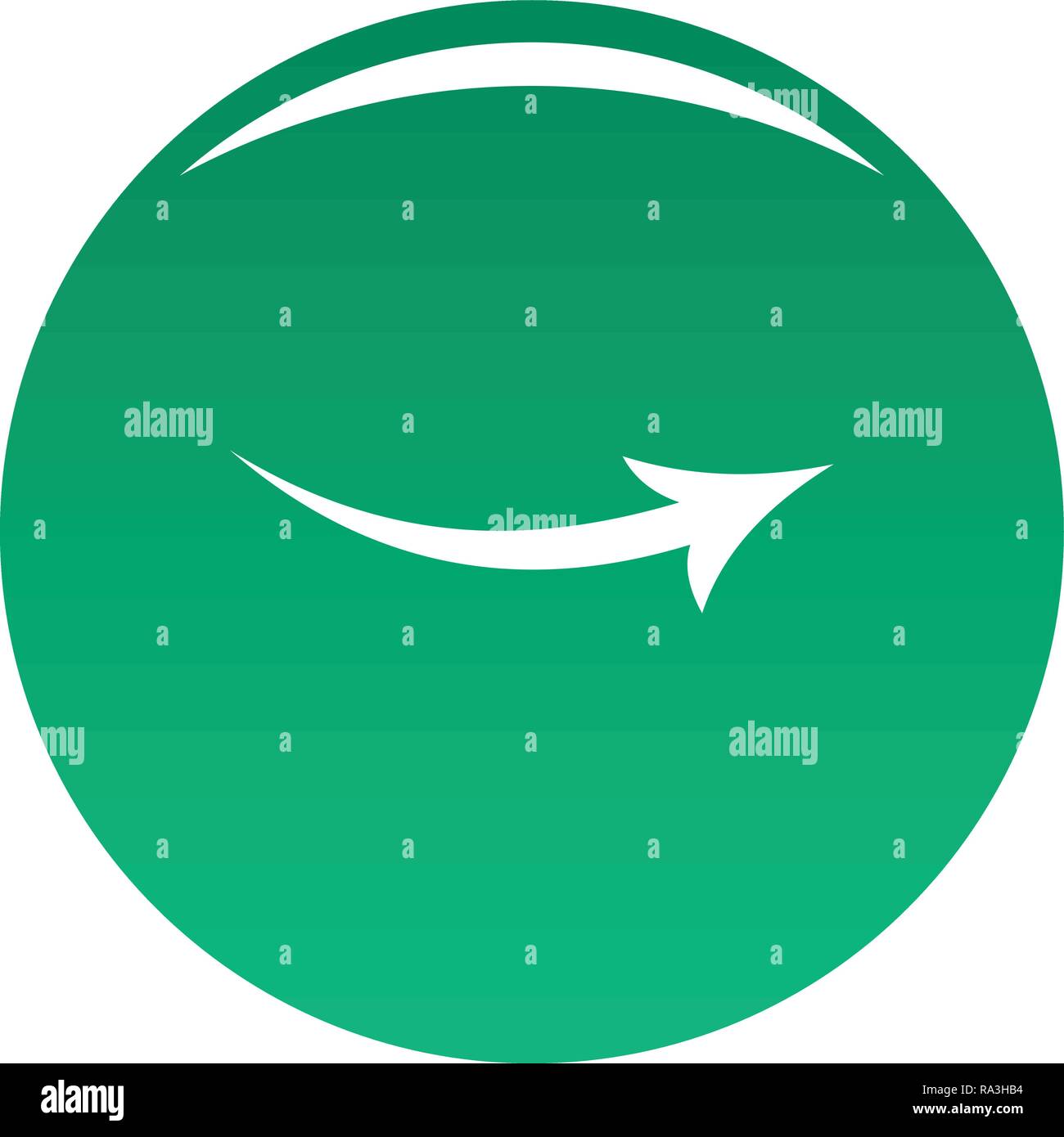 Arrow icon in black. Simple illustration of arrow icon vector isolated ...