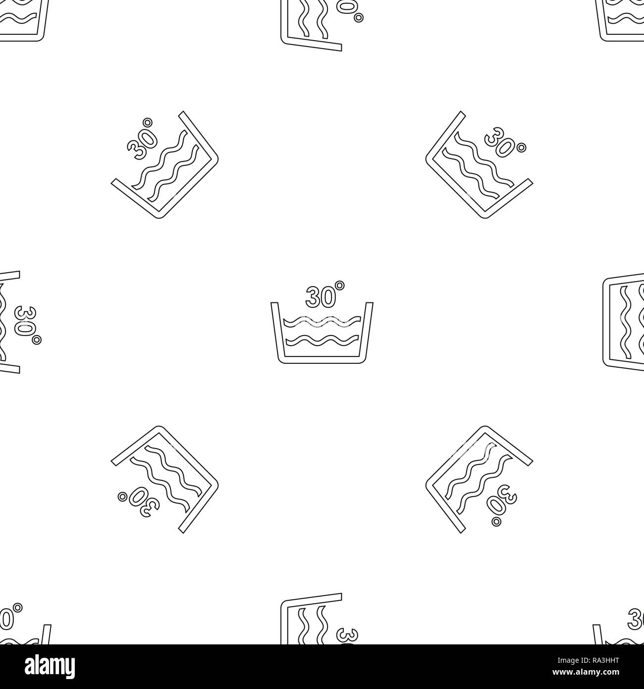 Wash cold water icon. Outline illustration of wash cold water vector ...