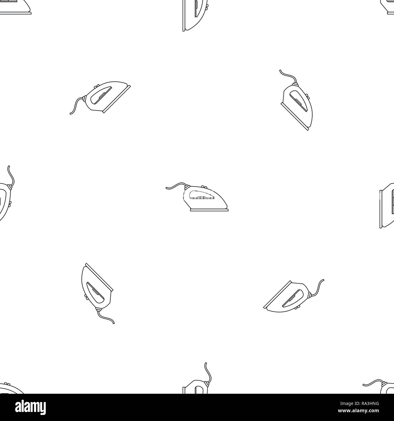 Iron icon. Outline illustration of iron vector icon for web design ...