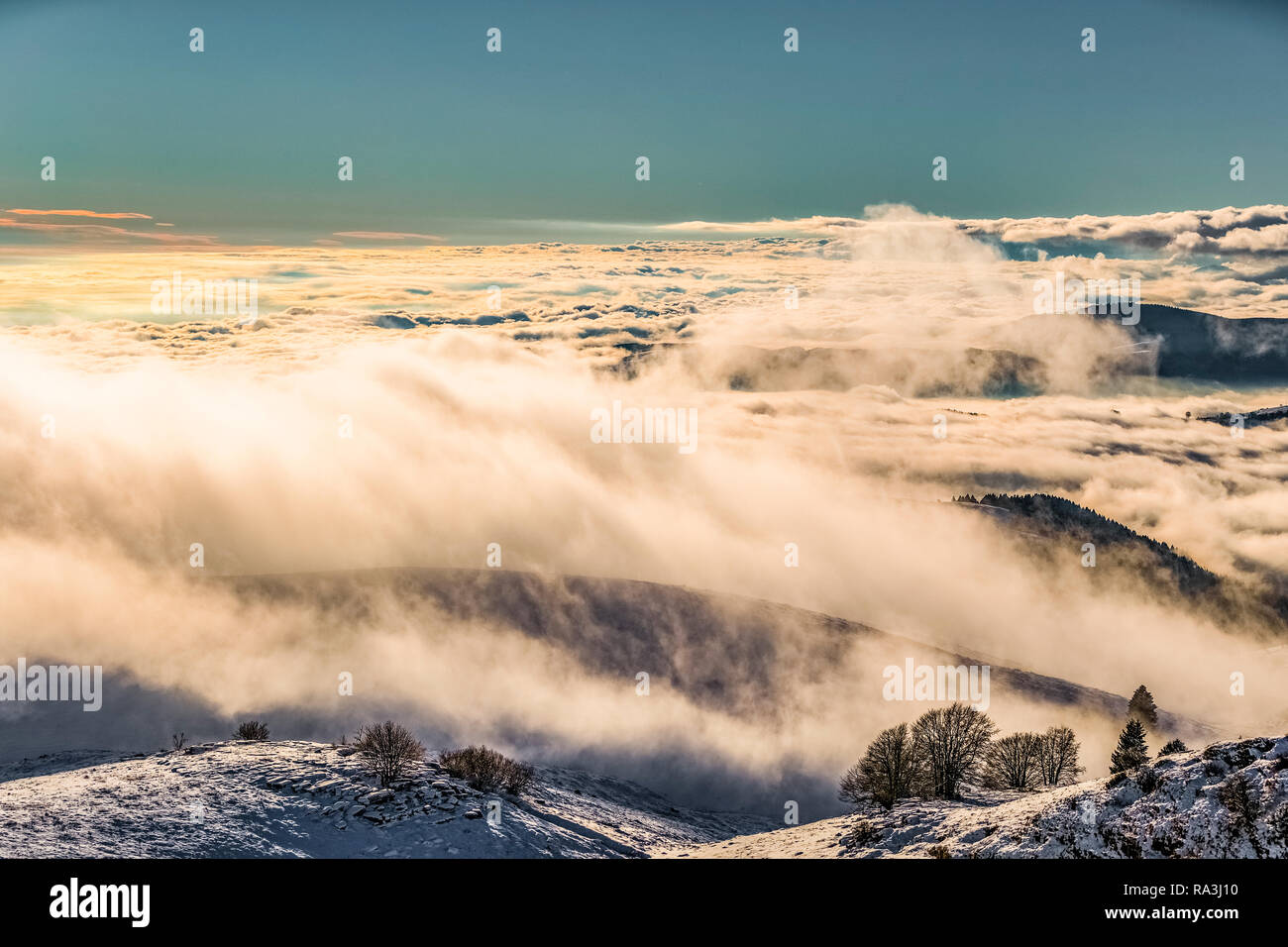 Italy Veneto Monte Grappa Stock Photo - Alamy