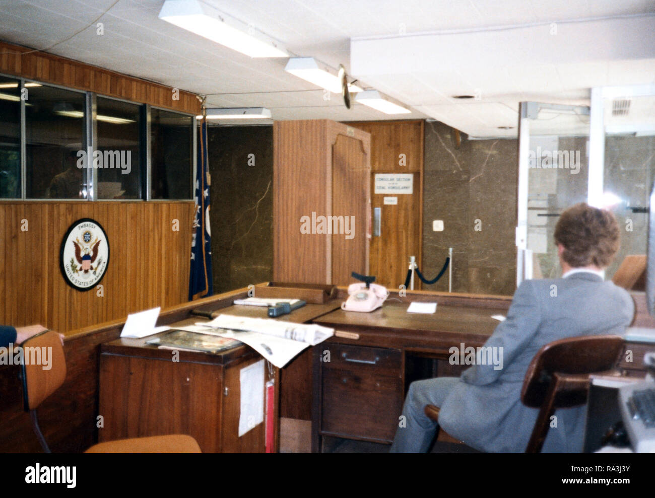 Warsaw - Chancery Office Building - 1990 Stock Photo - Alamy