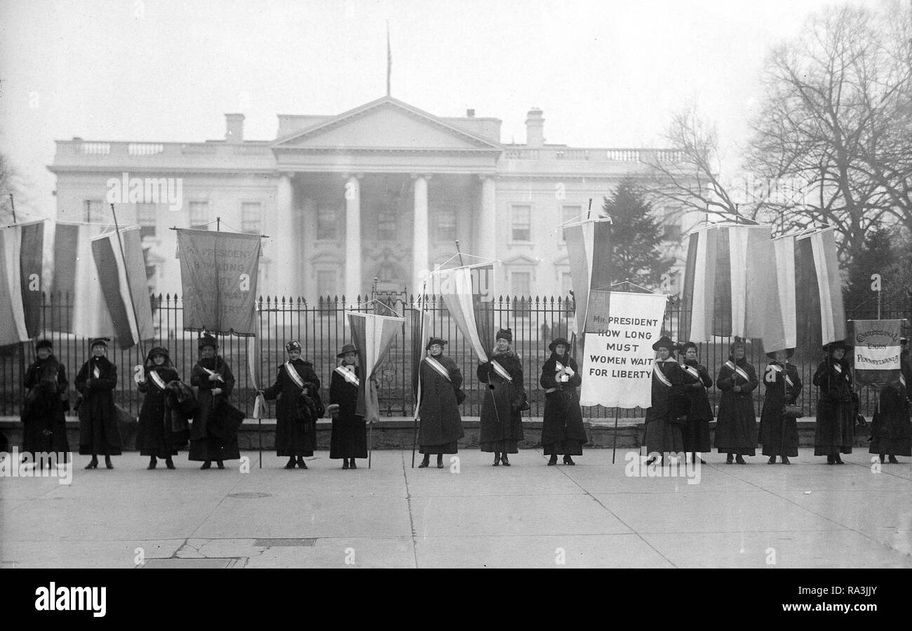 National Woman Party Picketing White House S National Woman Party Picketing White House S