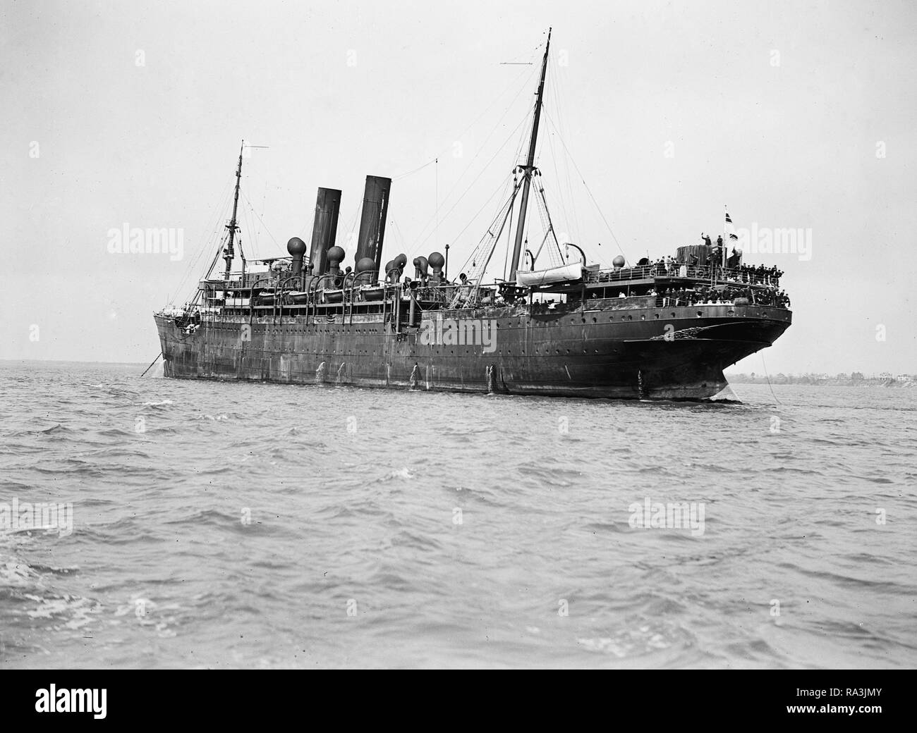 The German ship Eitel Friedrich taken captive by the United States ca ...