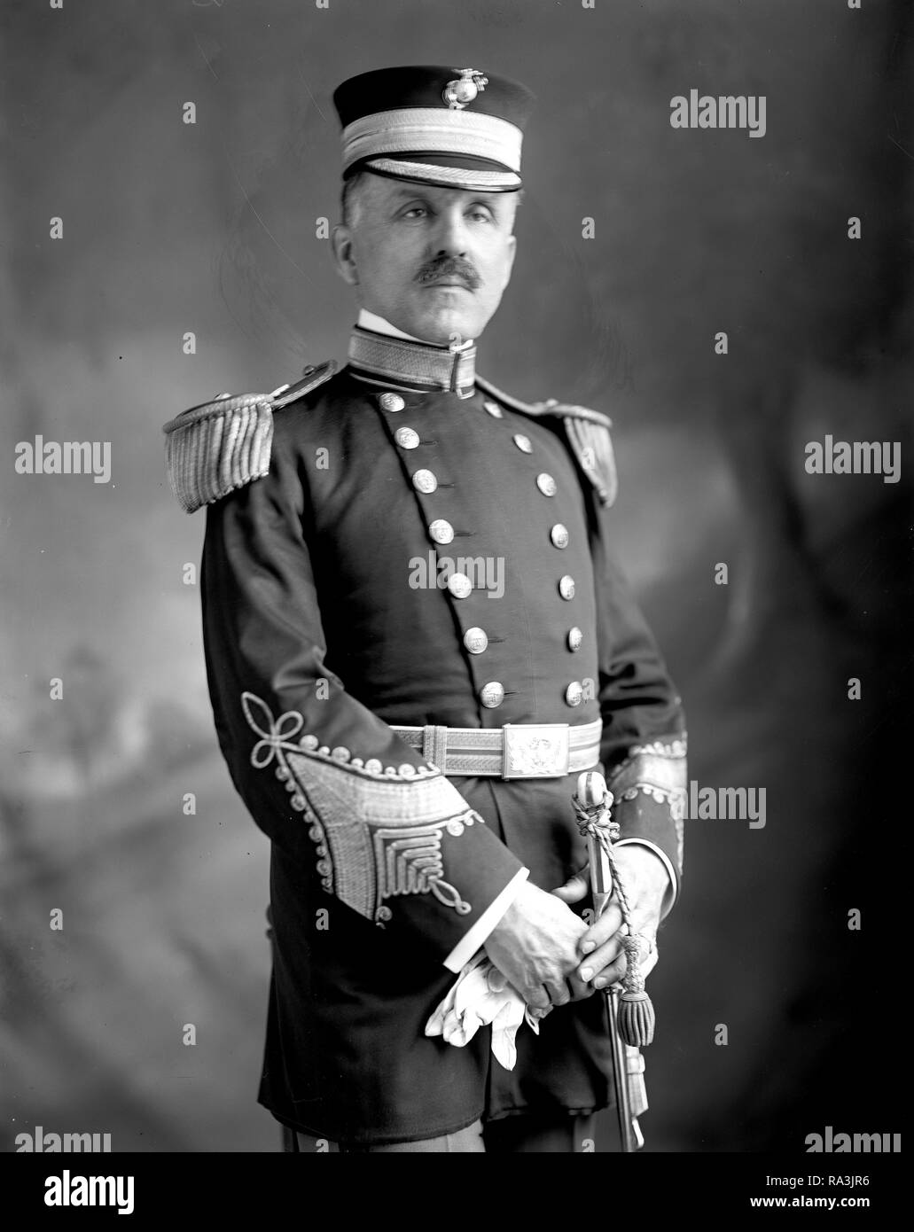 General Geroge Barnett USMC Commandant ca. 1905-1930 Stock Photo - Alamy