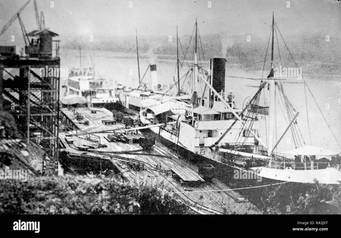 1900s ships Black and White Stock Photos & Images - Alamy