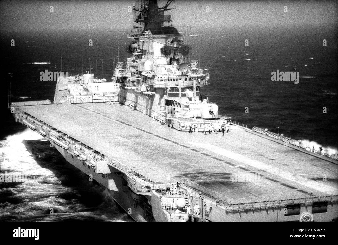 Aircraft carrier kiev Black and White Stock Photos & Images - Alamy