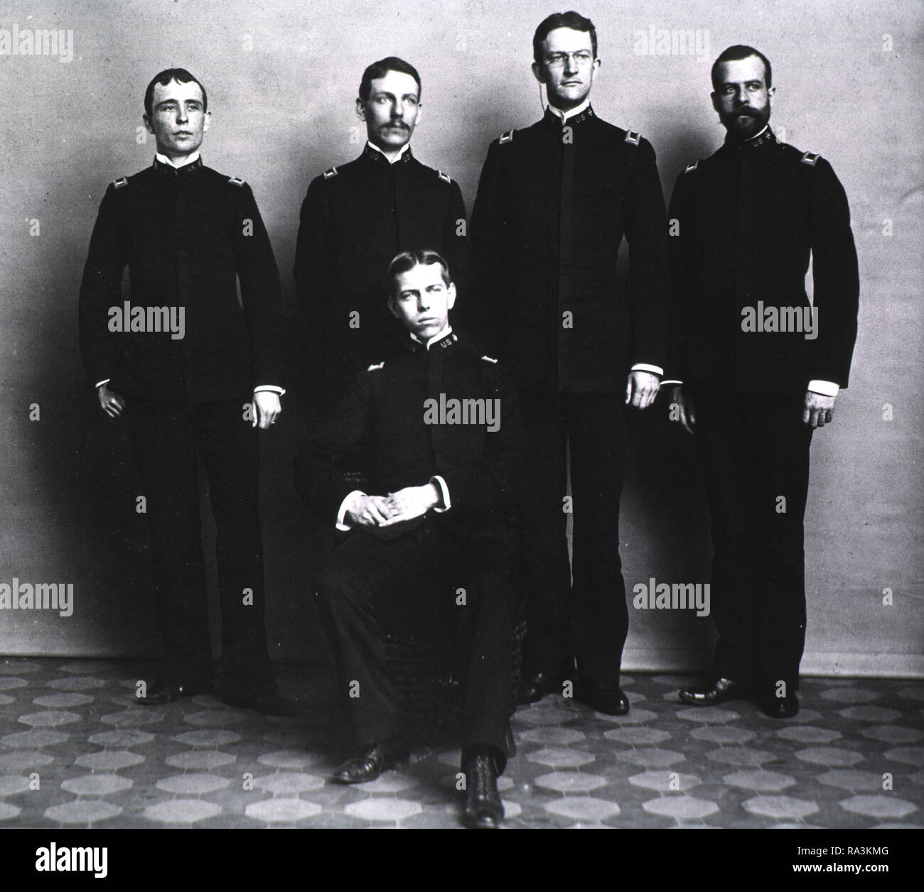 U. S. Army Medical School students, about 1901-2 Stock Photo - Alamy