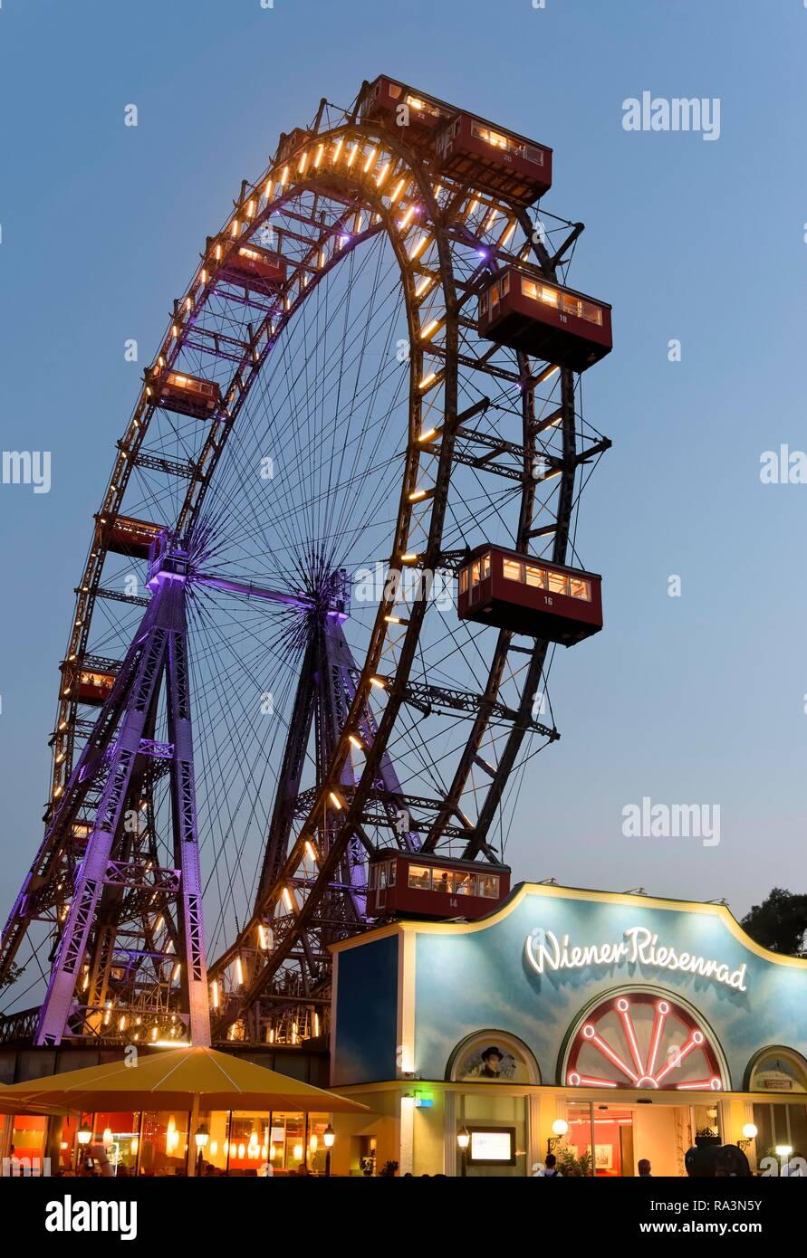 Prater amusement park vienna austria hi-res stock photography and ...