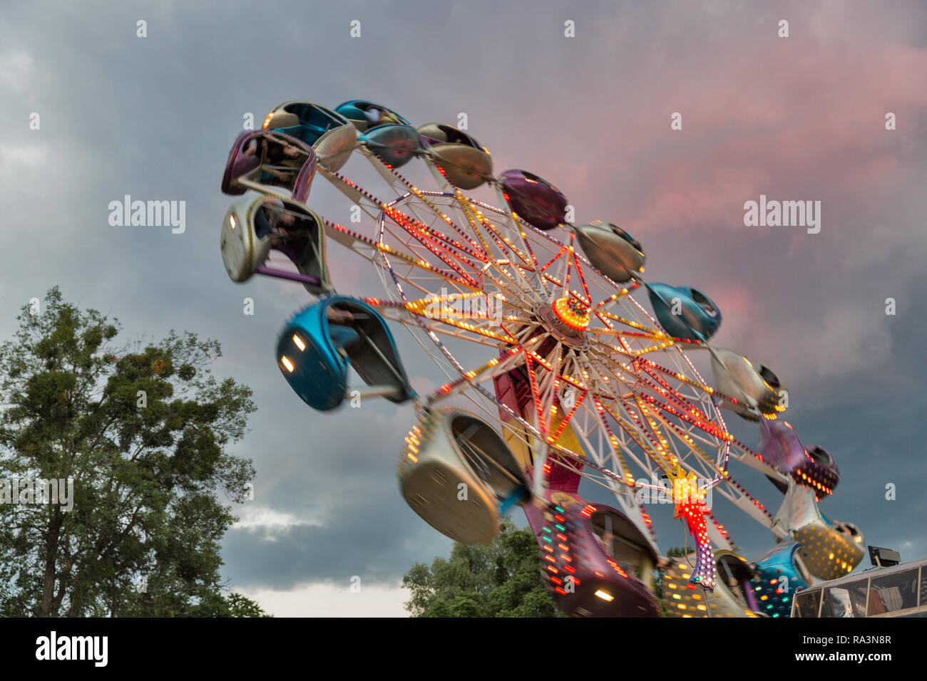 Luna park fun fair merry hi-res stock photography and images - Alamy