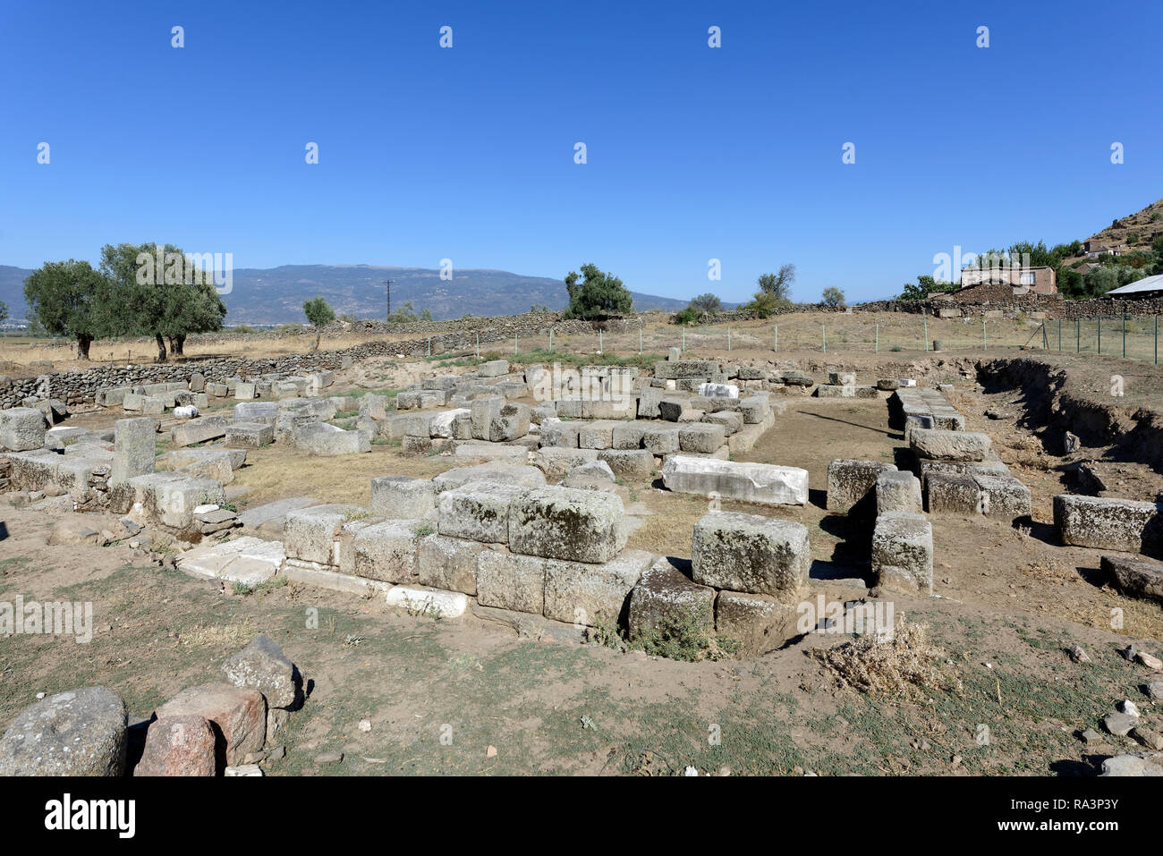 Ruins of the Hellenistic Ionic Temple of Apollo Isotimus, Alabanda ...