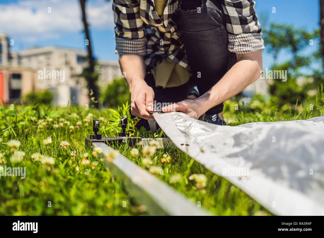 Key grip movie set hi-res stock photography and images - Alamy