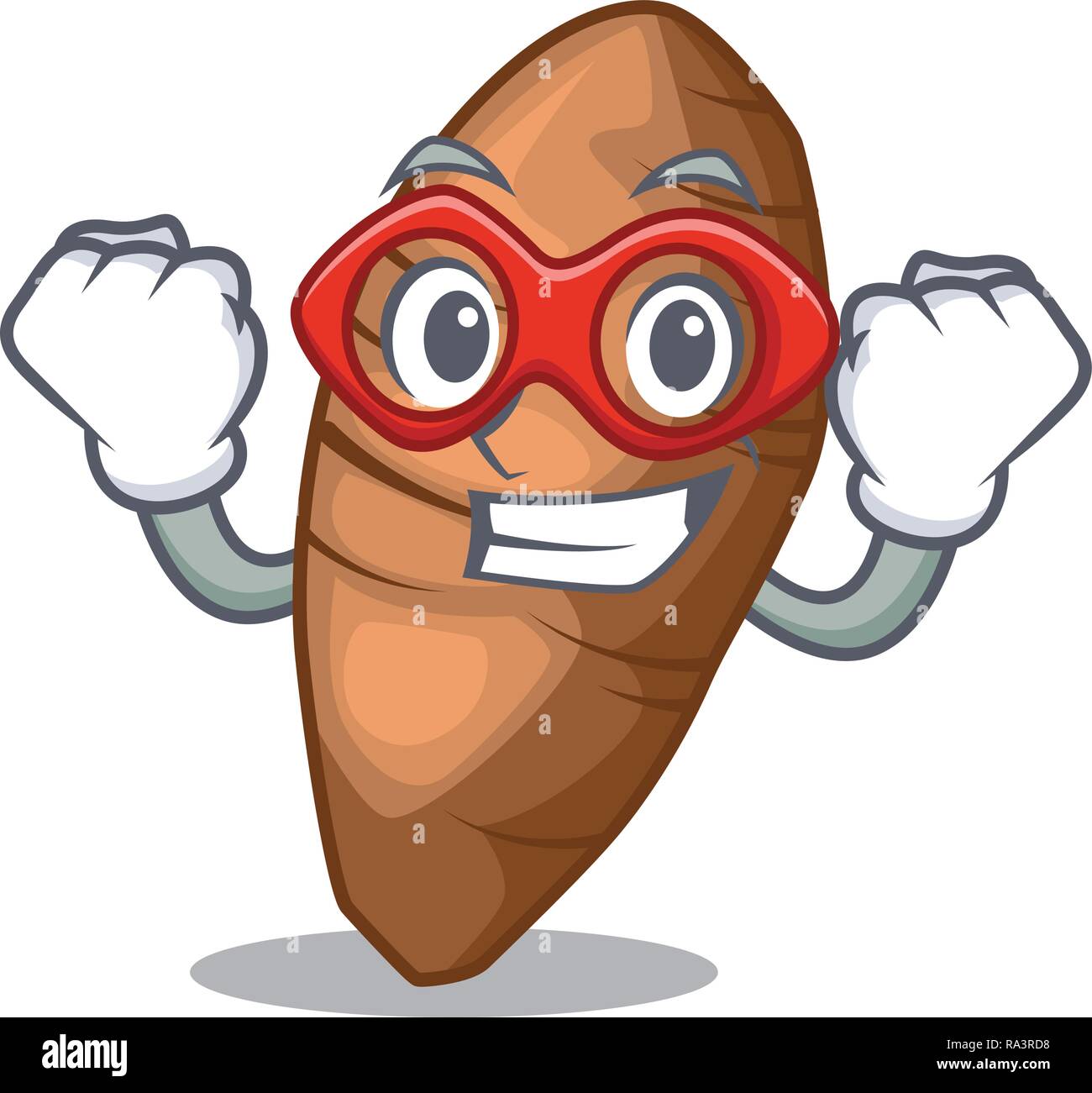 Super hero taro above character board the wooden Stock Vector Image ...