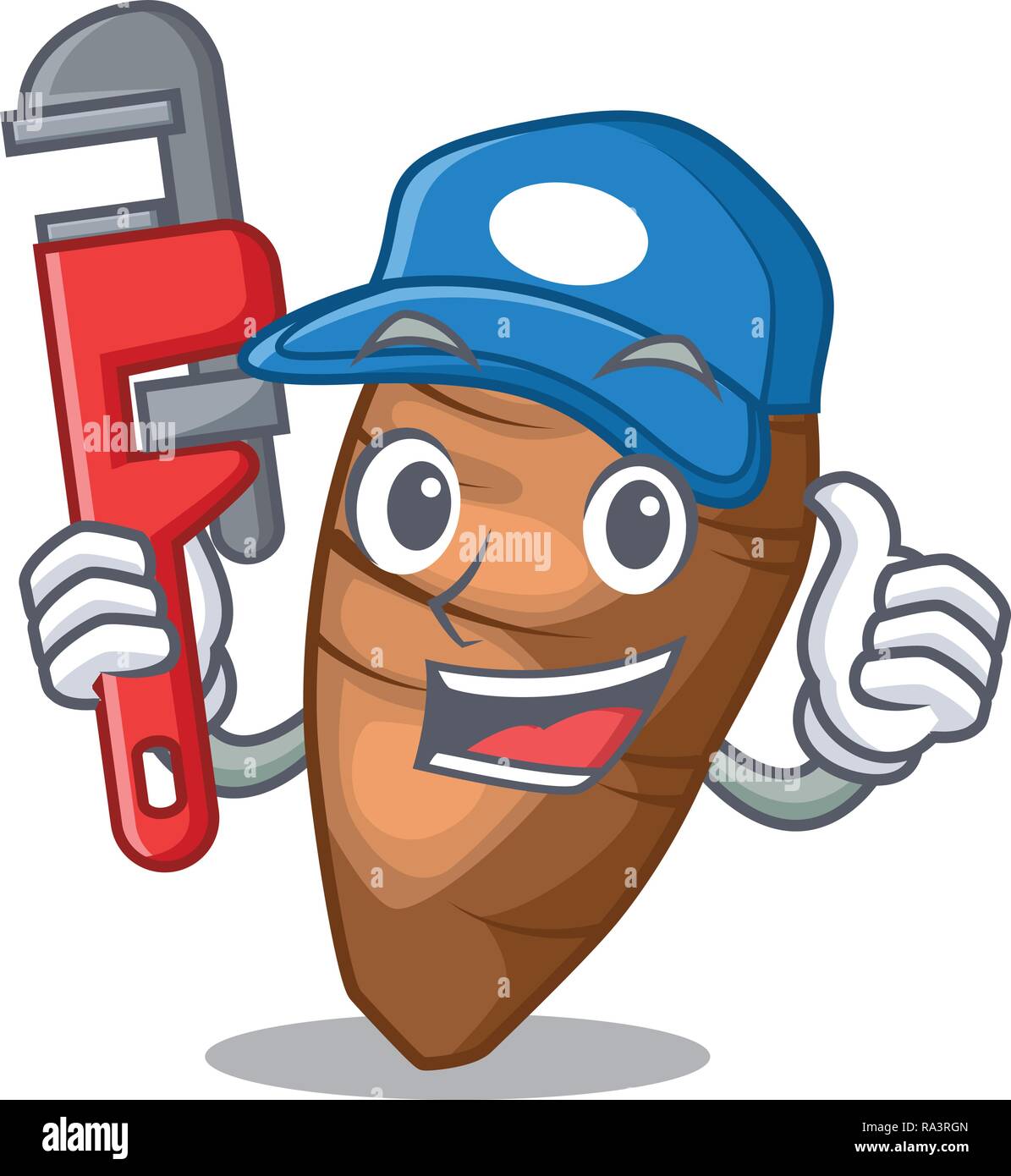 Taro corm Stock Vector Images - Alamy