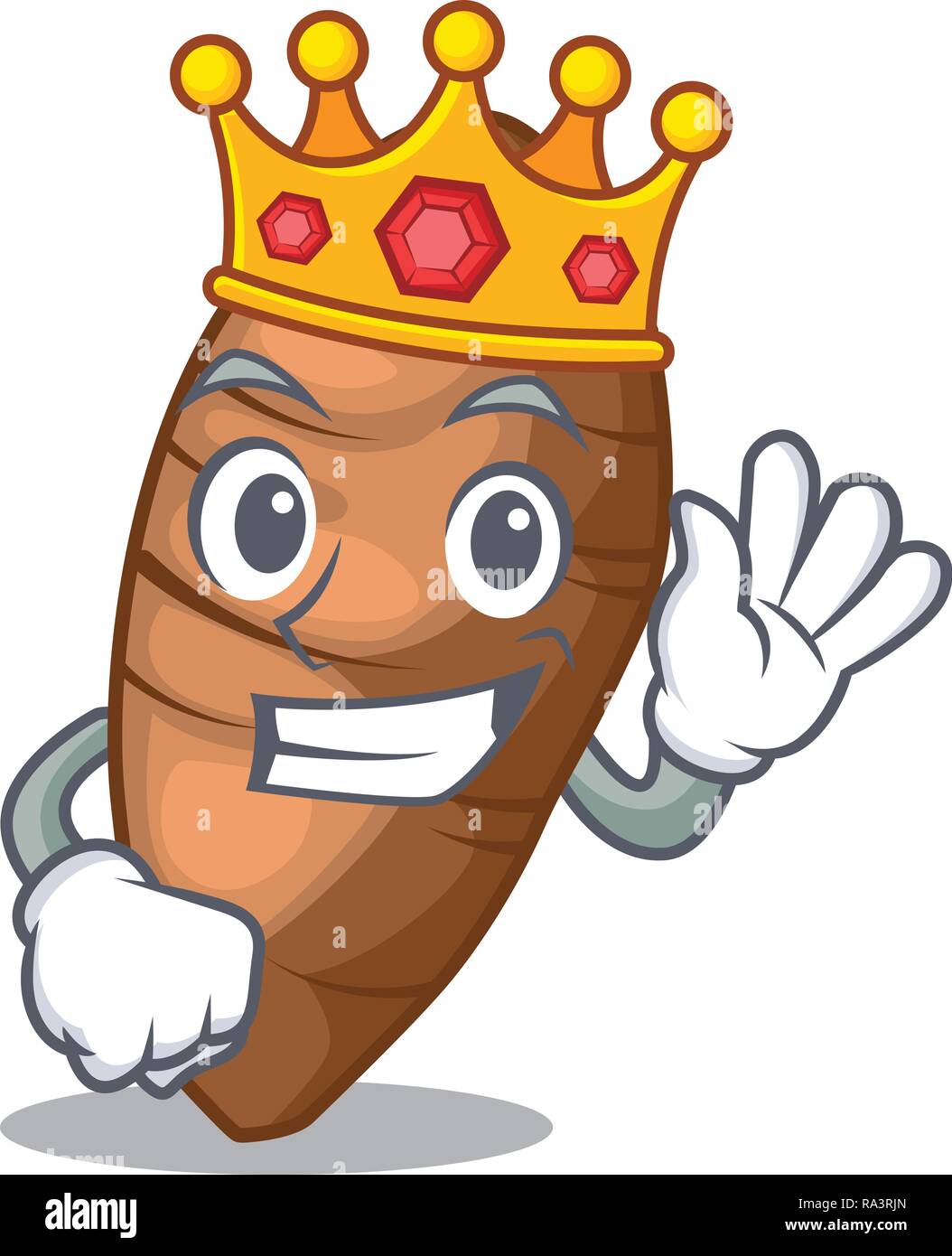 Corm of taro Stock Vector Images - Alamy