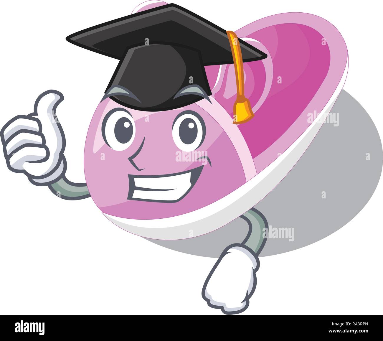 Graduation shoes baby above the character rak Stock Vector Image & Art ...