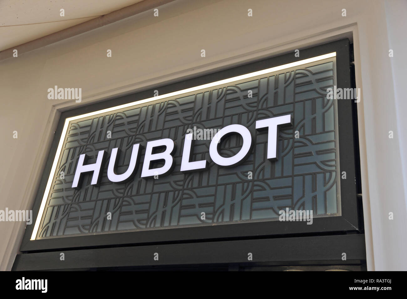 Hublot logo hi-res stock photography and images - Alamy