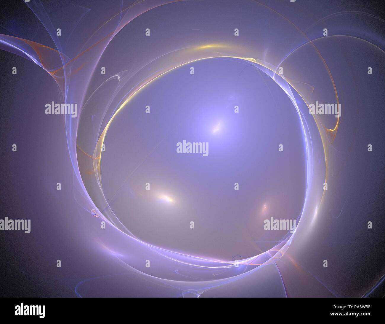 image of one Digital Fractal on Black Color Stock Photo - Alamy