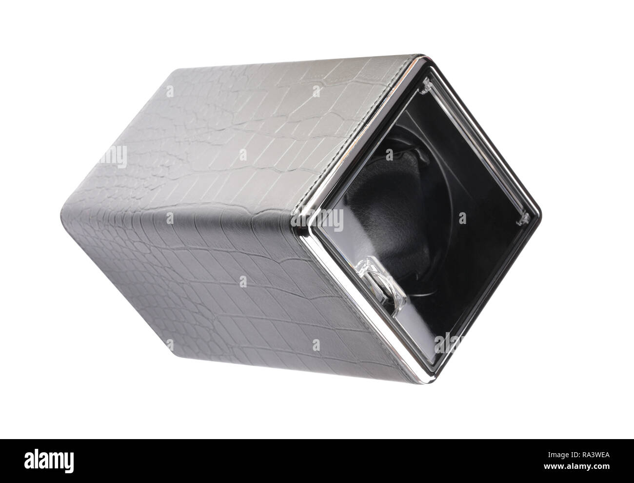 Black Automatic Single Watches Winder isolated on white background at ...