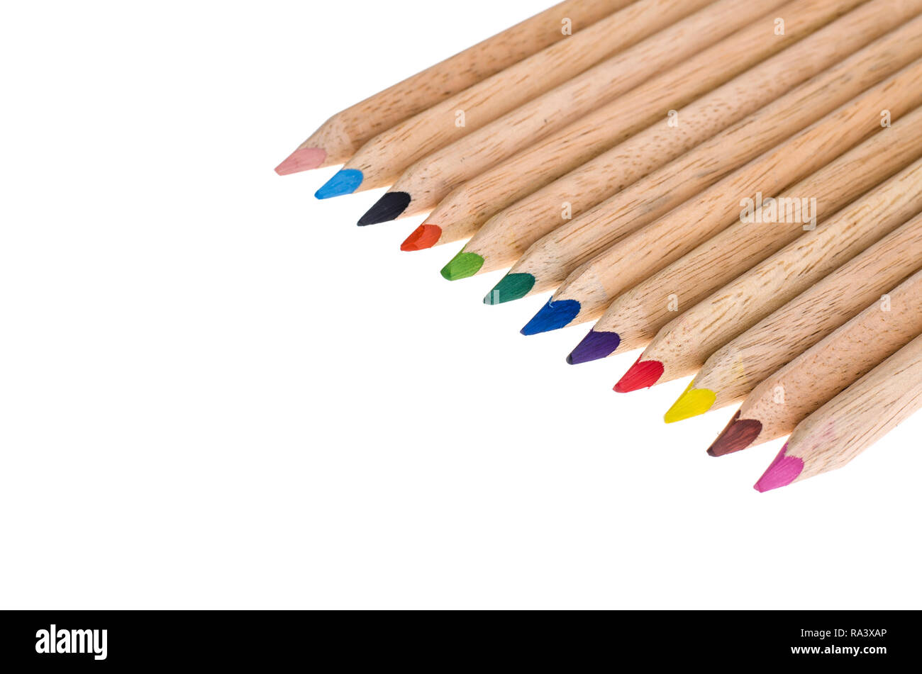 Colored pencils for drawing and creativity. Studio Photo Stock Photo ...