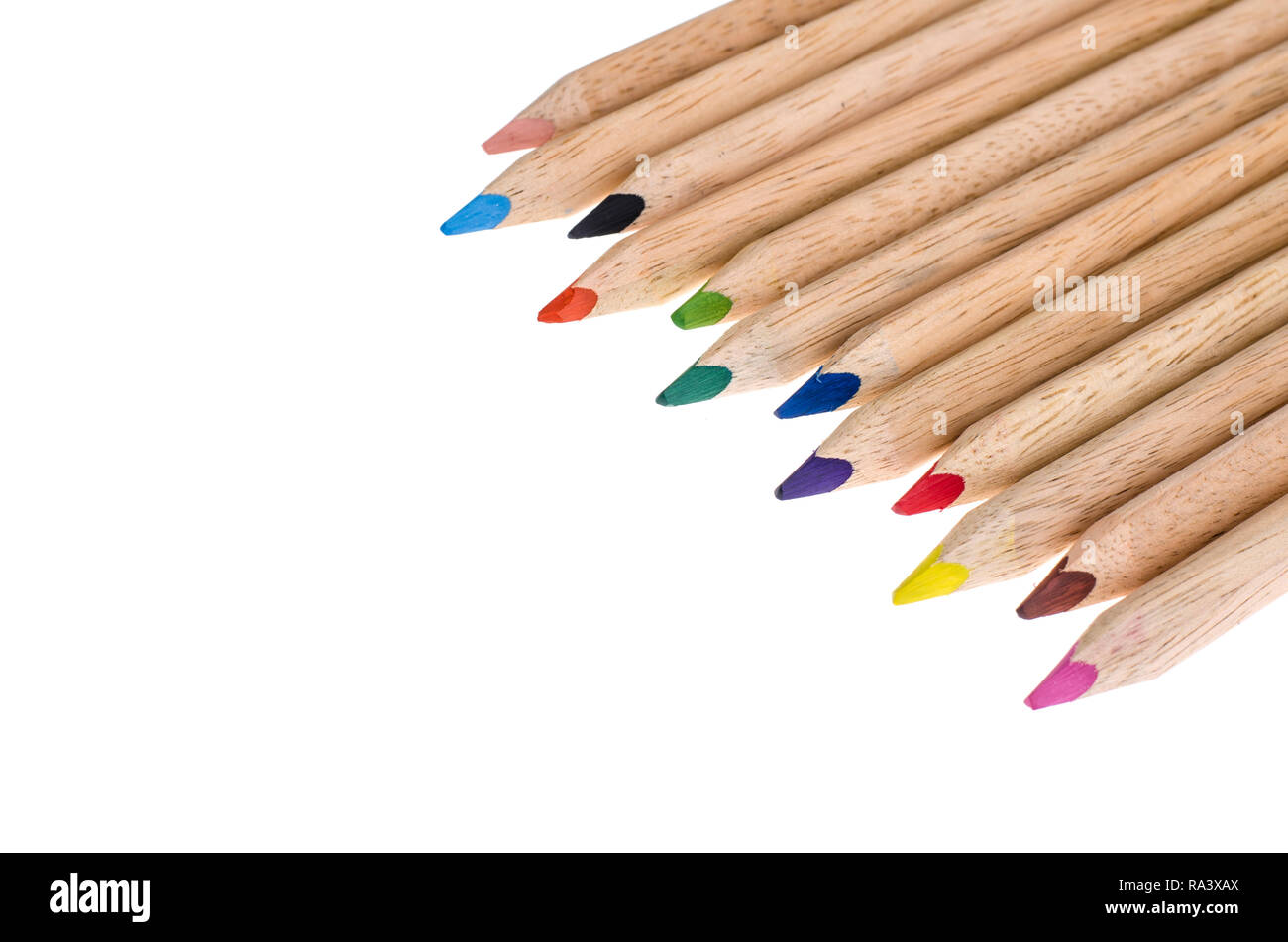 Colored pencils for drawing and creativity. Studio Photo Stock Photo ...