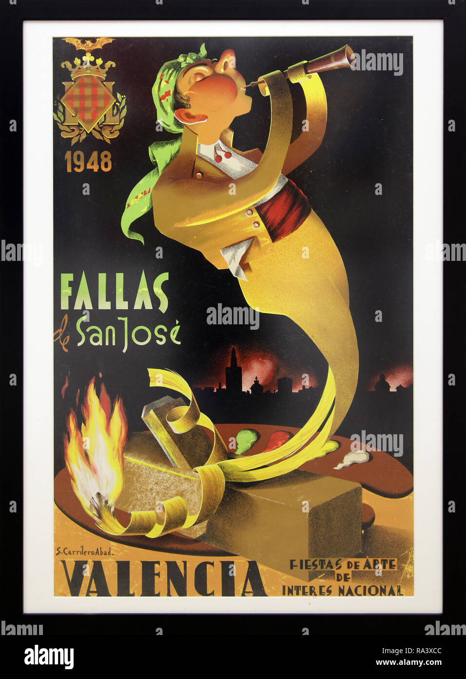Fallas poster from 1948 hi-res stock photography and images - Alamy